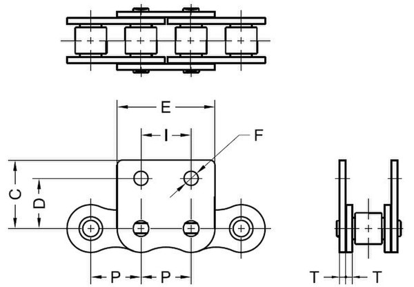 40 STAINLESS WSK-2 CONN LINK EACH PACK