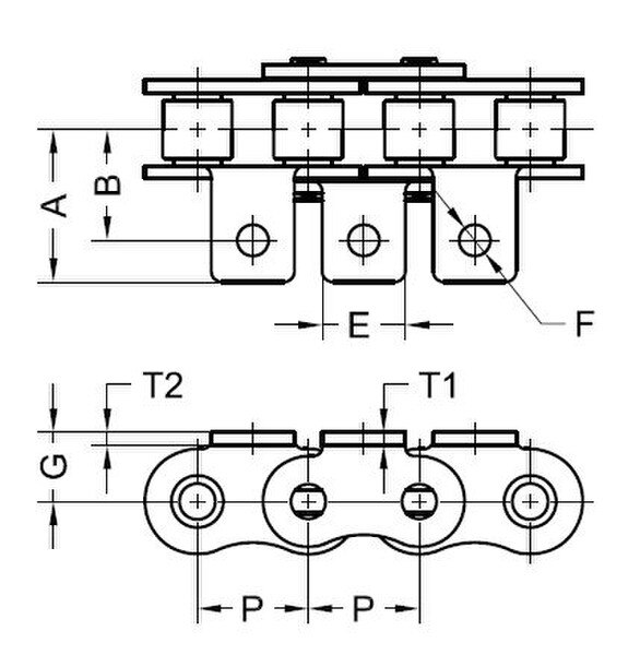 50 WA-1 CONN LINK EA PK