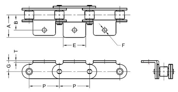C2062 HEAVY A-1 ROLLER LINK