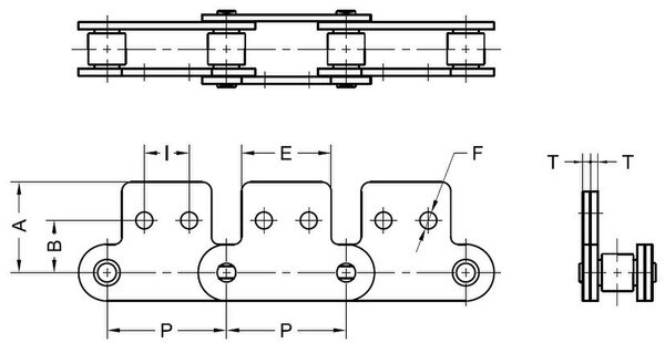 C2080 HEAVY STAINLESS RIV QUEST X 50 FT SA-2 E4LP SOLID ROLLER